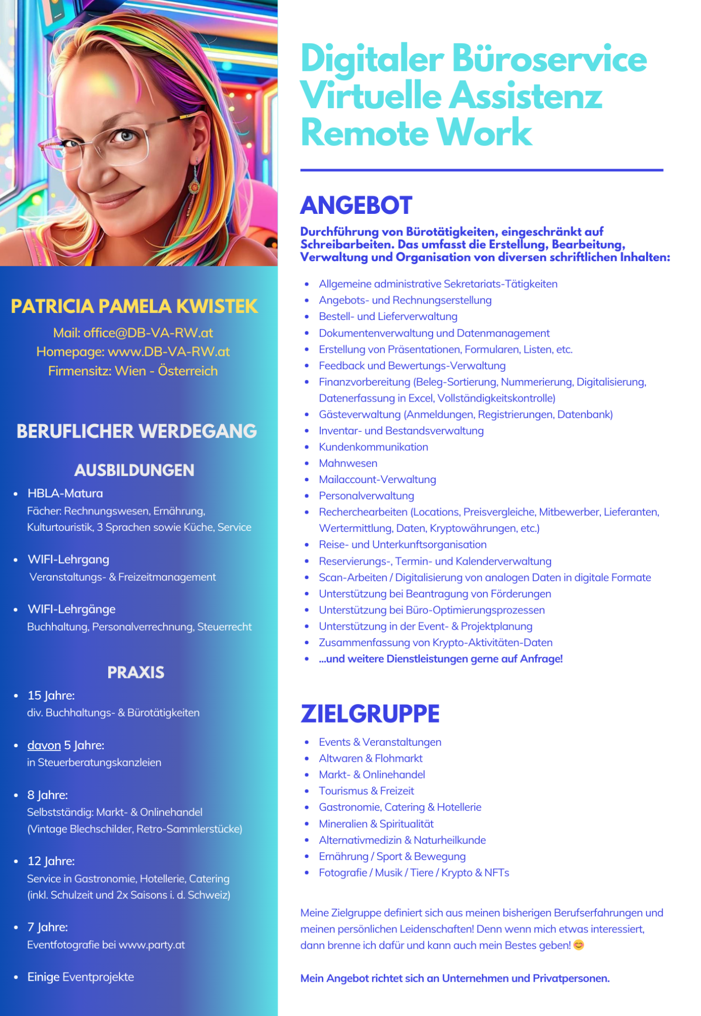 Digitaler Büroservice - Virtuelle Assistenz - Remote Work - KwisteK